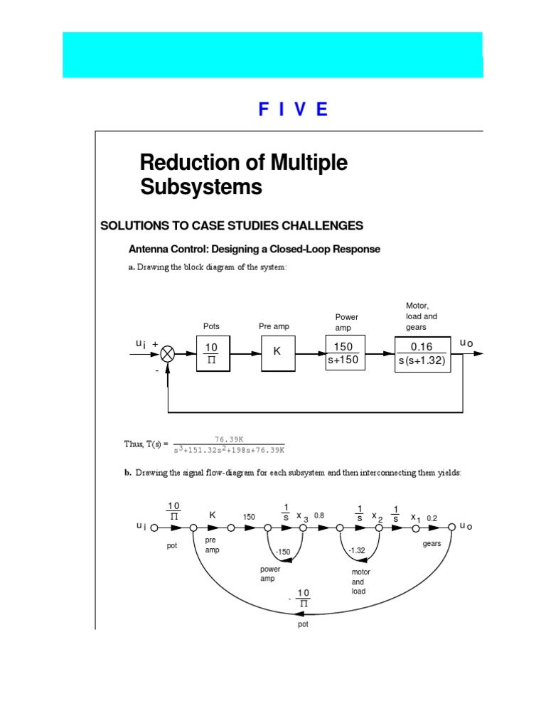Reduction of Multiple Subsystems | PDF | Eigenvalues And Eigenvectors | Vector Space
