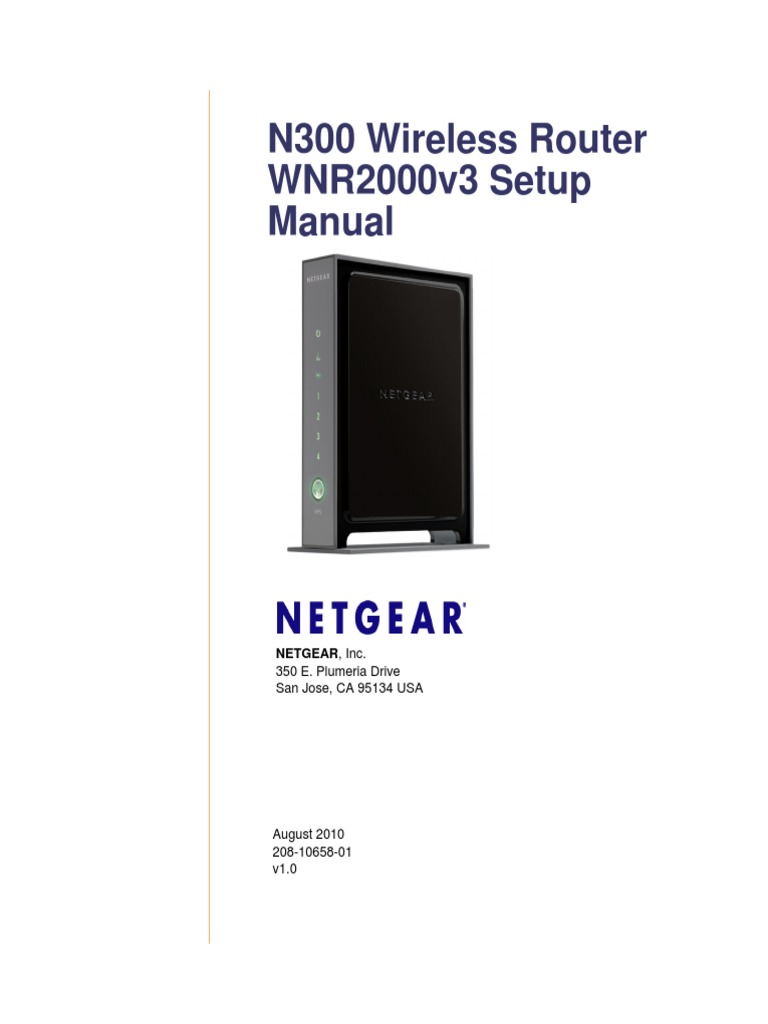 WNR2000v3 SM 19AUG2010 | PDF