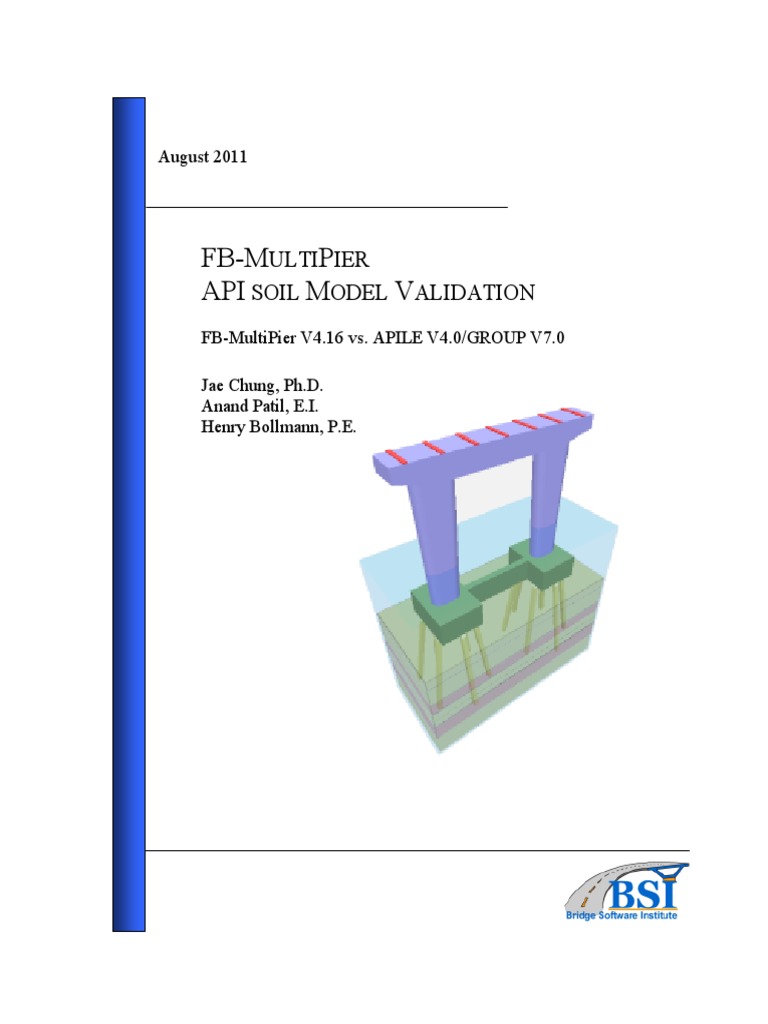 API Soil Report | Deep Foundation | Soil Mechanics