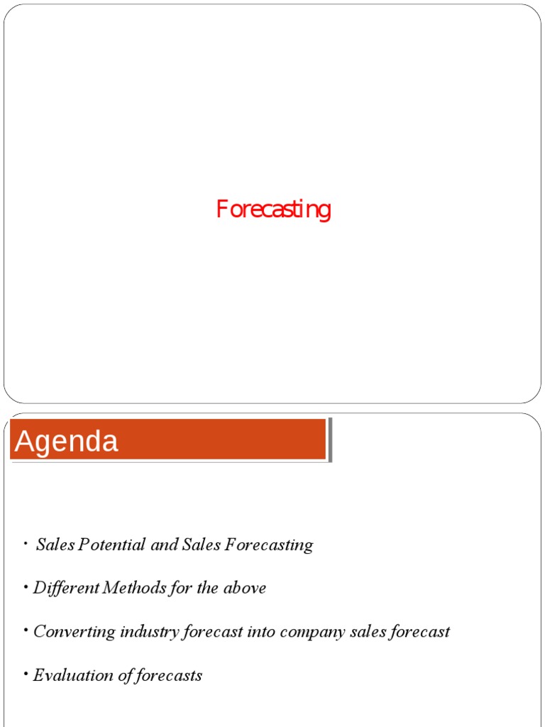 Module 3 - Forecasting | PDF | Forecasting | Econometrics