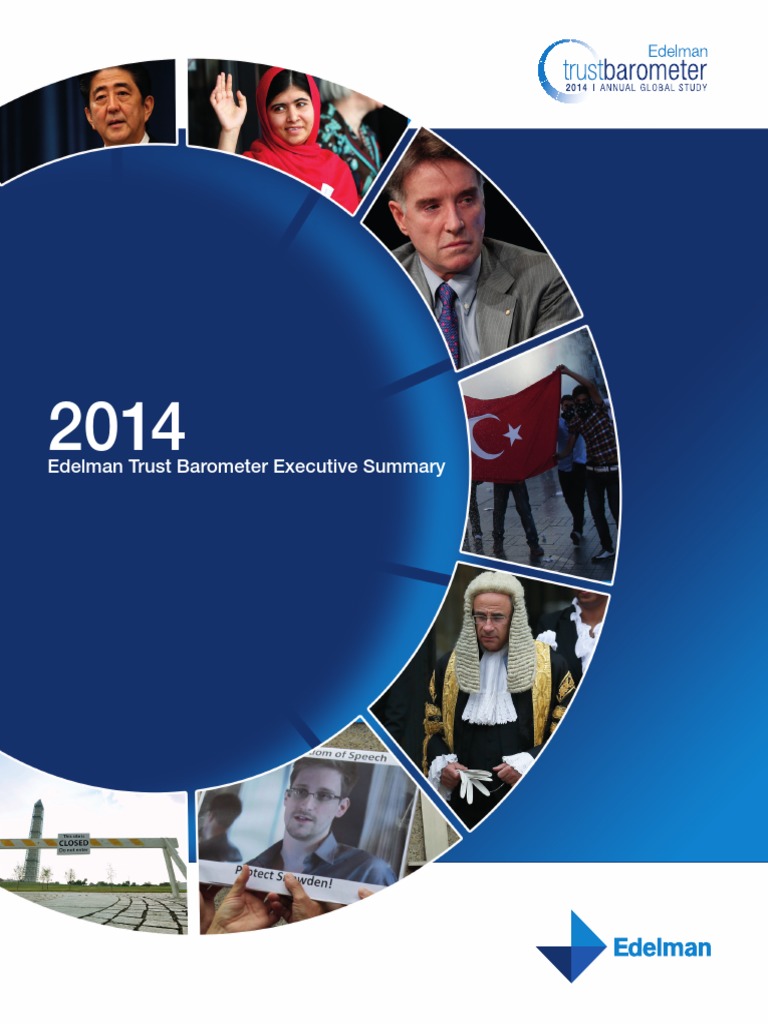 2014 Edelman Trust Barometer | PDF | Bric | Pepsi Co