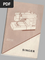 Singer 4562 Owners Manual | PDF | Sewing Machine | Sewing
