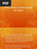 Three Dimensions of Christian Faith | PDF | Worship | Morality