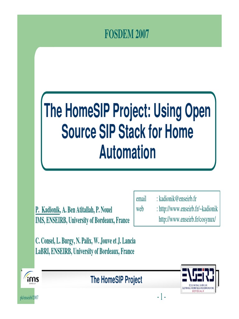 SIP Automation System Information | PDF | Session Initiation Protocol | Hypertext Transfer Protocol