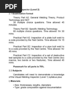 CSWIP 3.1 Question and Answer | PDF | Welding | Construction