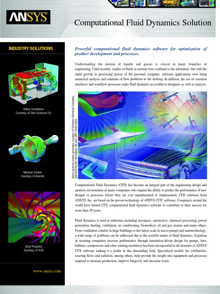 Computational Fluid Dynamics Solution | PDF | Computational Fluid Dynamics | Simulation