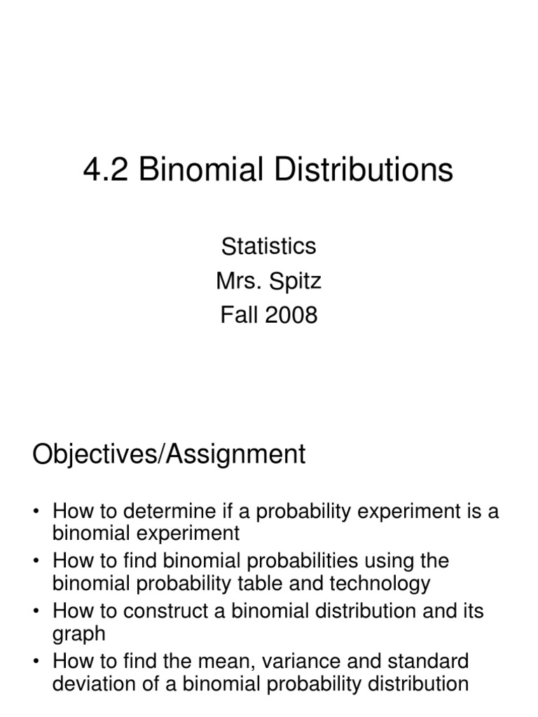 Binomial Distributions | Probability Distribution | Skewness