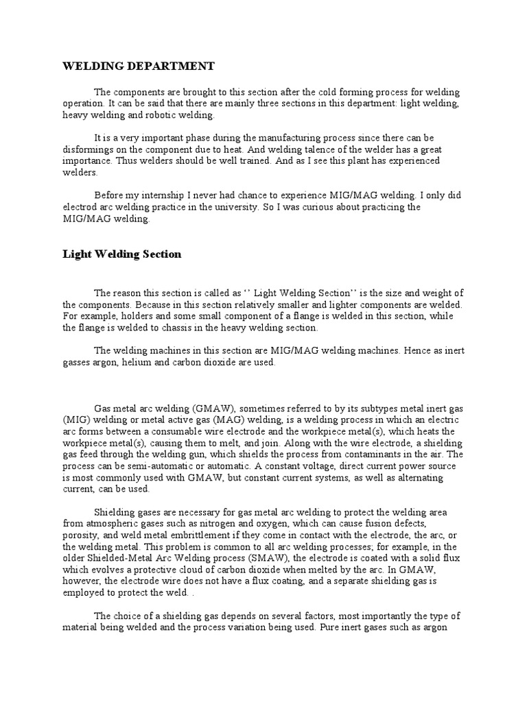 Welding Pdf Welding Construction