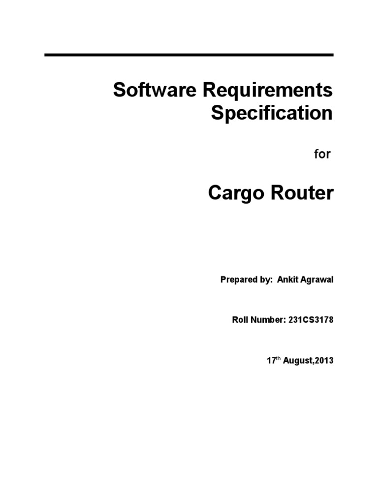 Efficient Routing and Tracking of Cargo Shipments through an Integrated ...