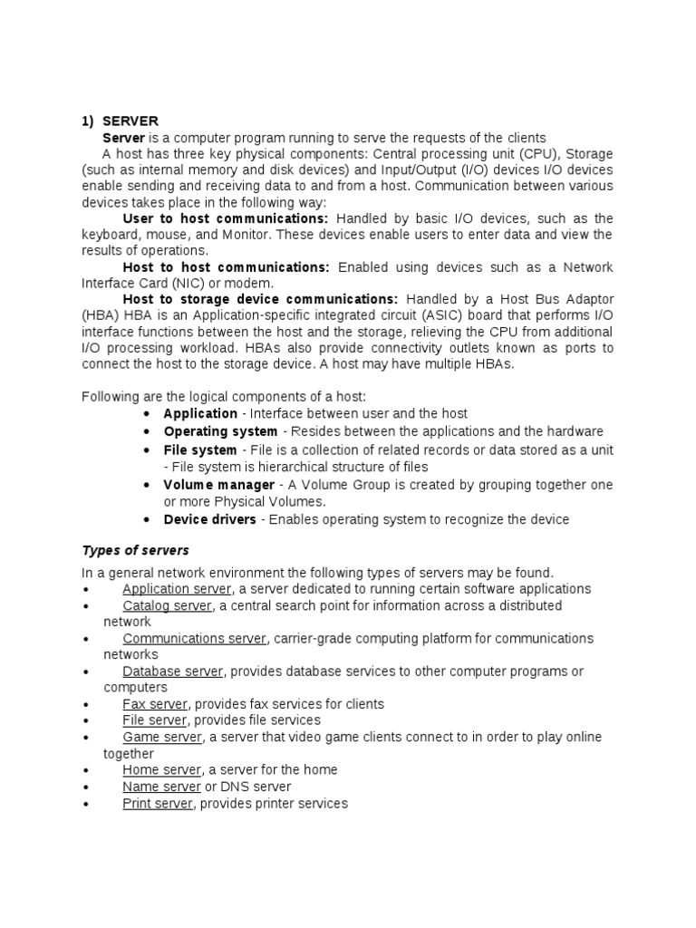 San Basics | PDF | Computer Data Storage | Server (Computing)
