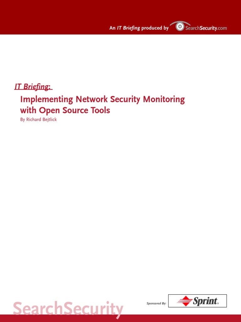 Network Security Monitoring | PDF | Firewall (Computing) | Port (Computer Networking)