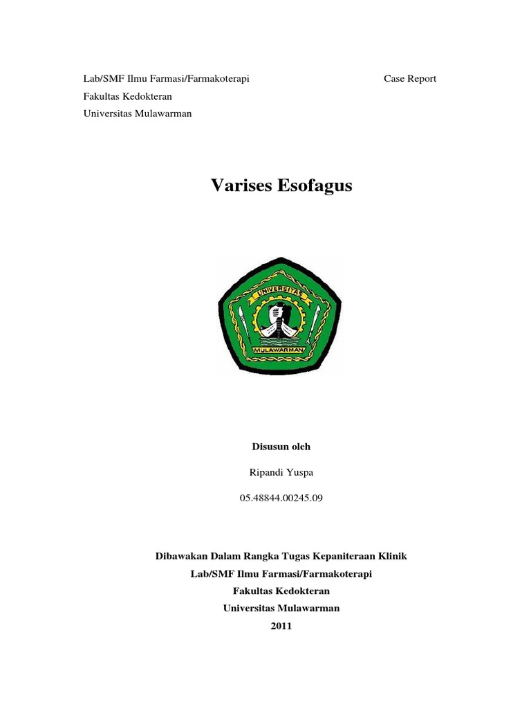 Varises Esofagus | PDF