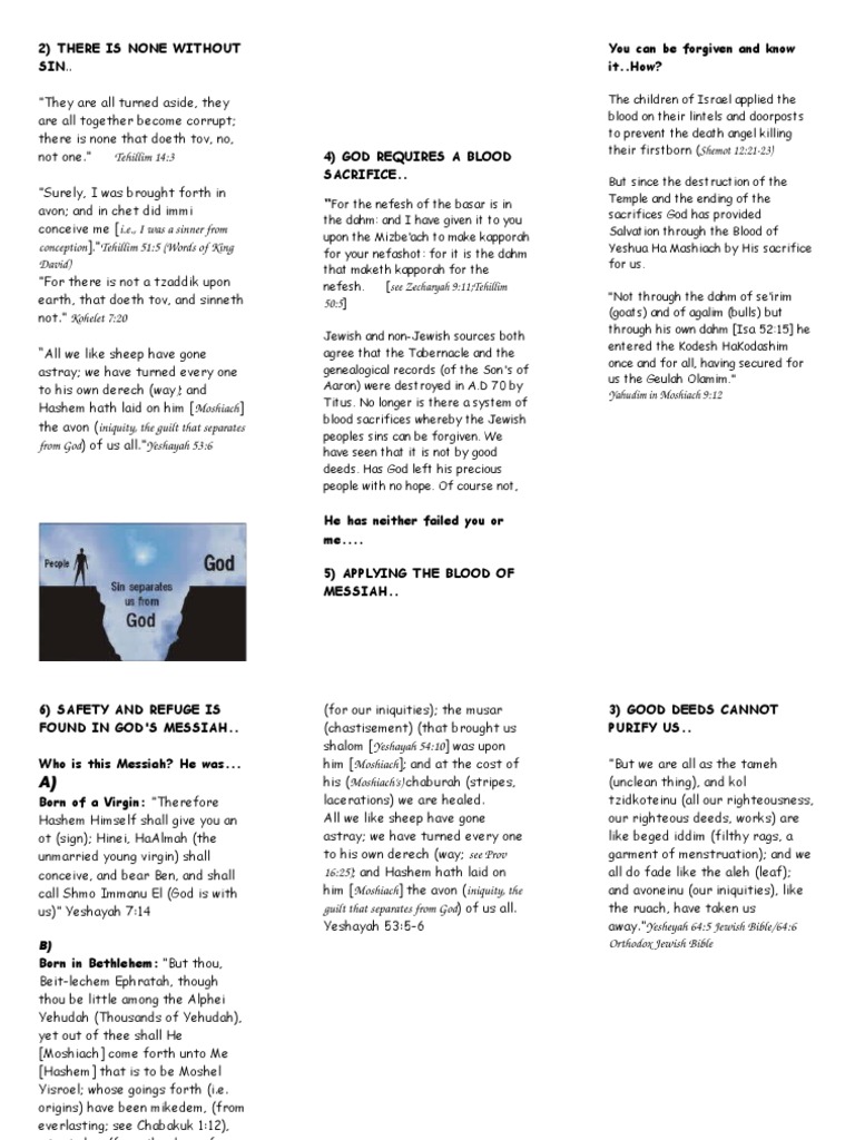 2) There Is None Without SIN.. You Can Be Forgiven and Know It..how ...