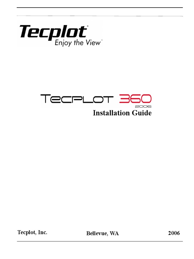 How To Install Tecplot | PDF | Installation (Computer Programs) | Command Line Interface