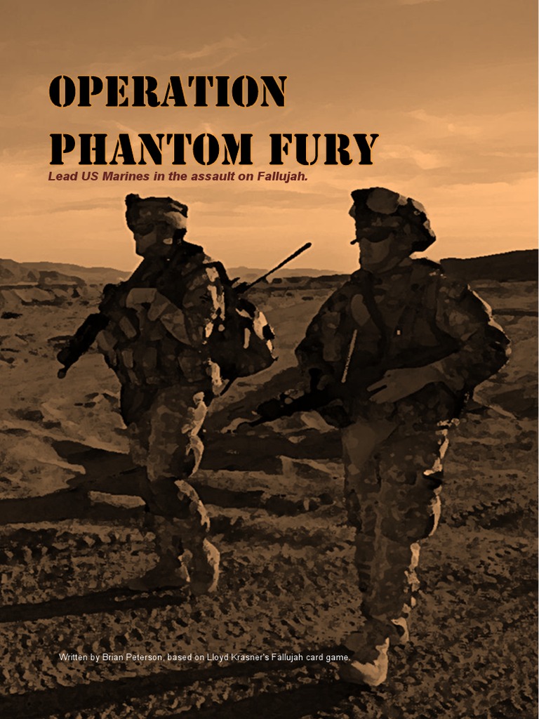 Operation Phantom Fury | Download Free PDF | Infantry | Wars & Military