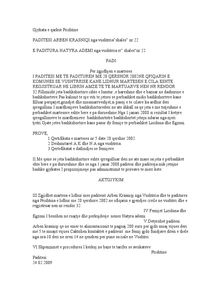 Padi Per Zgjidhjen e Marteses 2 | PDF