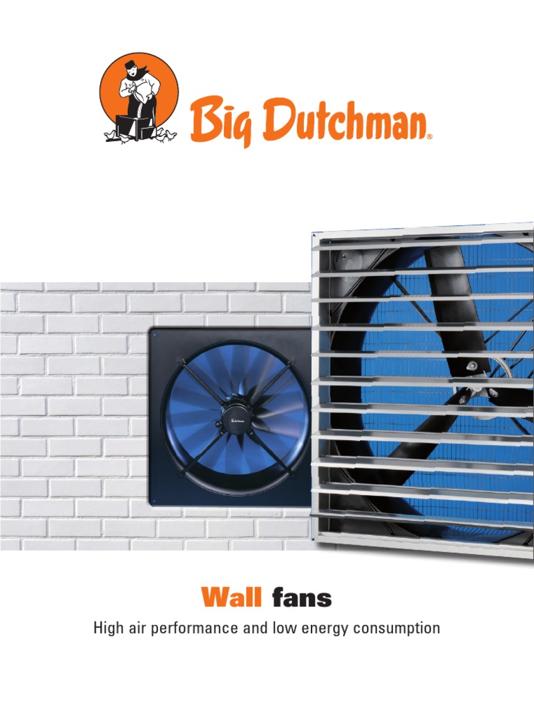 Big Dutchman Stallklima Poultry Pig Climate Control Wall Fans En ...
