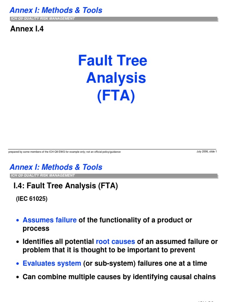 Fault Tree Analysis | PDF | Risk Management | Systems Science
