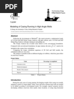 Landmark Small Tutorial PDF | PDF | Casing (Borehole) | Drilling