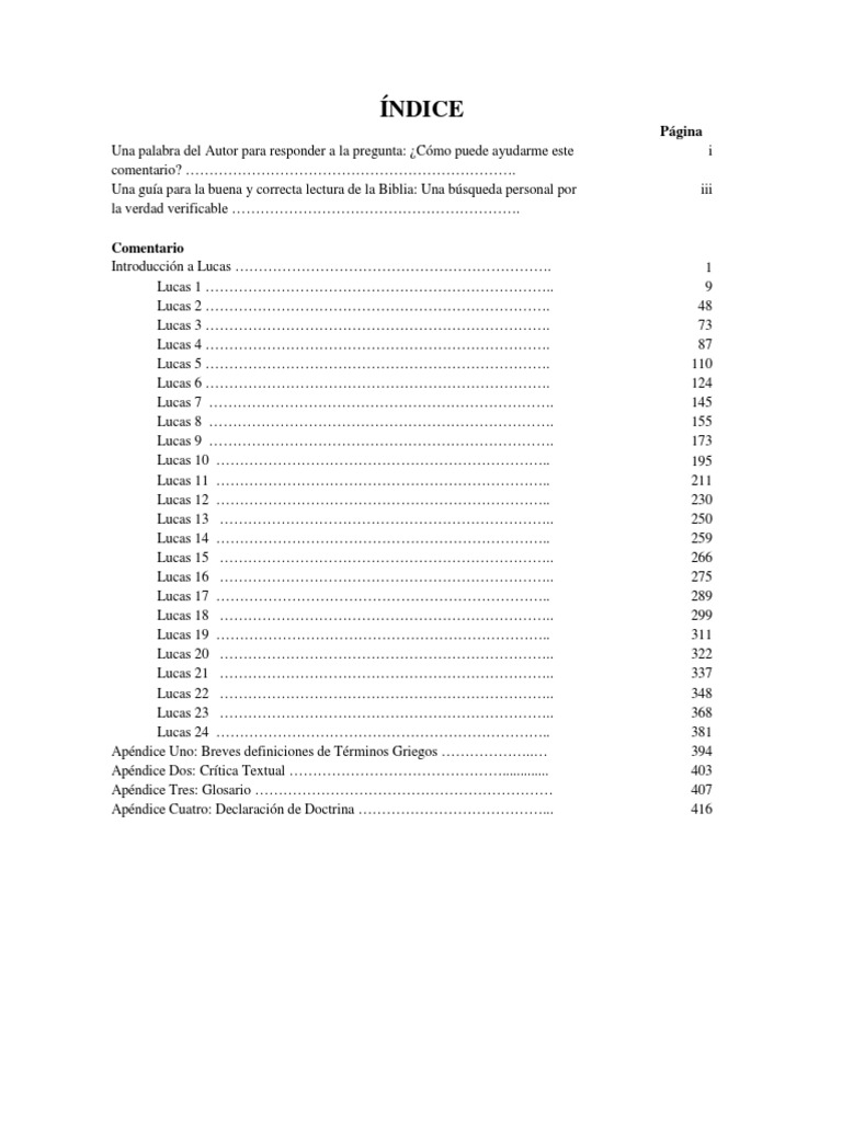 Lucas | PDF | Traducciones | Biblia