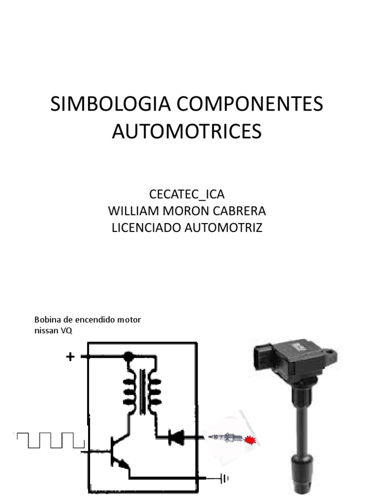 Simbologia Componentes Automotrices | PDF