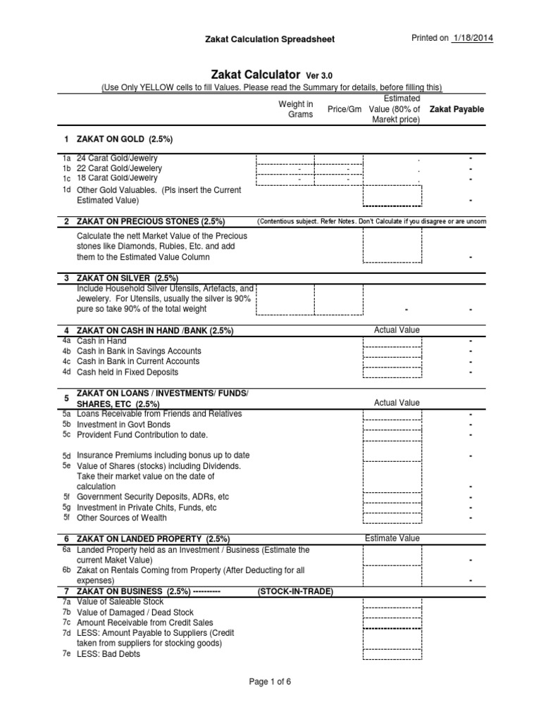 Zakat Calculator for All(1) | Balance Sheet | Partnership