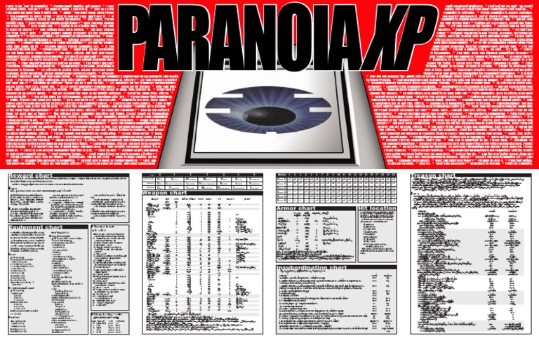 Paranoia XP - Gamemaster Screen (MGP6631) | PDF | Computing And ...
