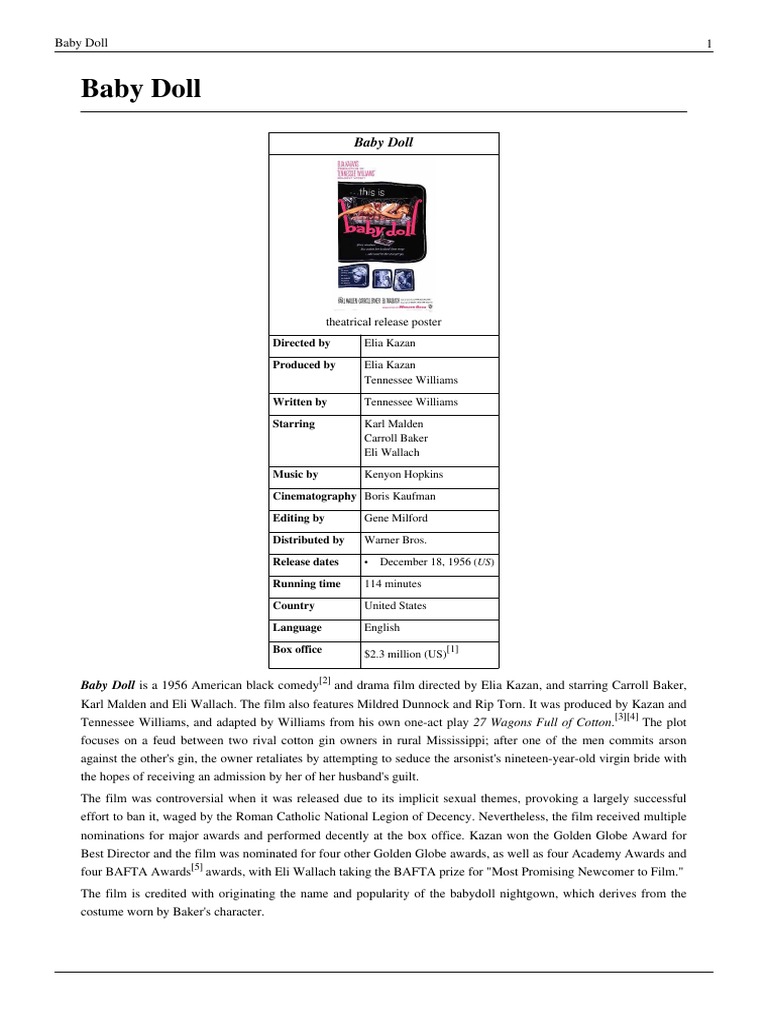 Baby Doll | PDF