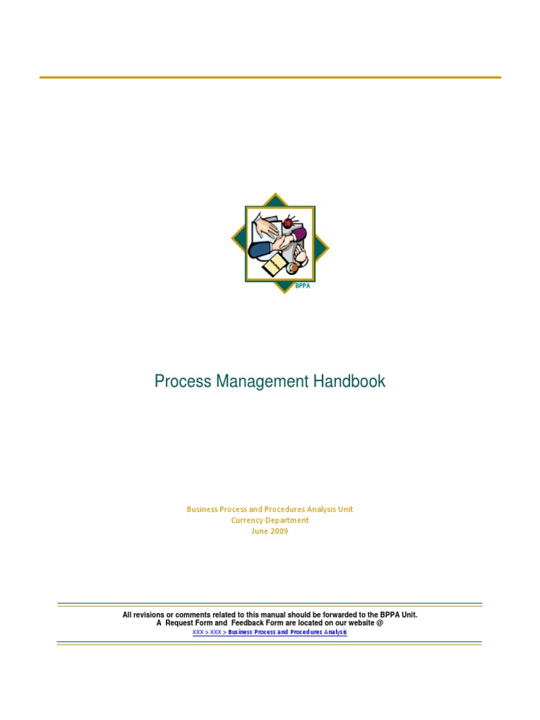 Process Management Handbook | Business Process Management | Business ...