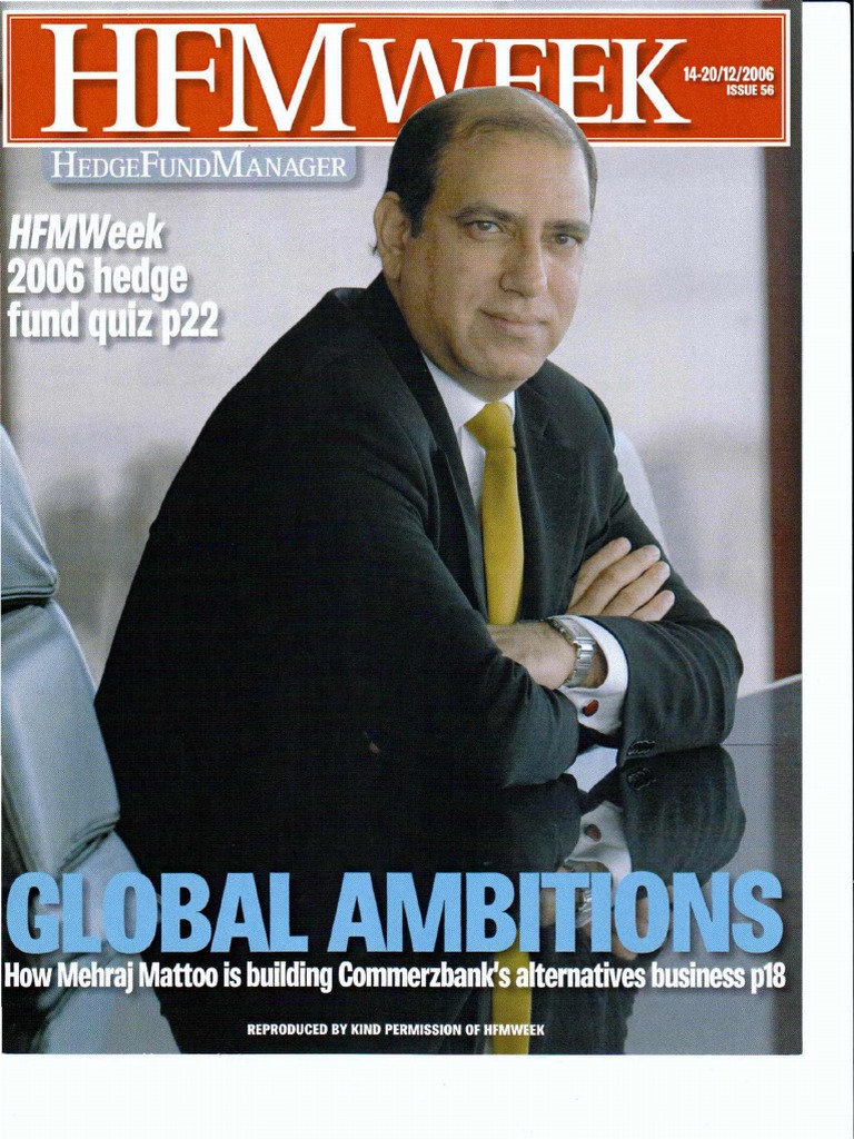 Global Ambitions: How Mehraj Mattoo Is Building Commerzbank's ...