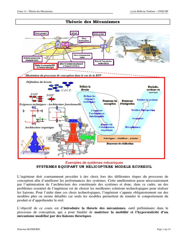 Theorie Des Méca | PDF | Machine | Ingénierie mécanique