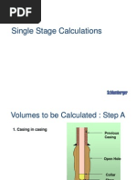 Cement Calculations | PDF | Casing (Borehole) | Chemical Engineering