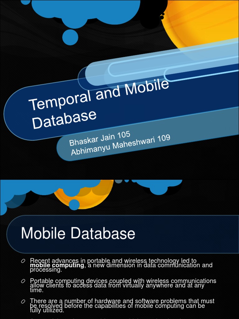 ADBMS Presentation | PDF | Computer Network | Databases ADBMS Presentation | PDF | Computer Network | Databases