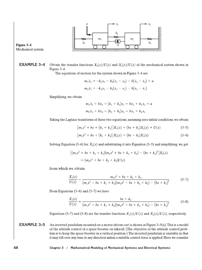 Ejemplo Pendulo Invertido - Ogata | PDF
