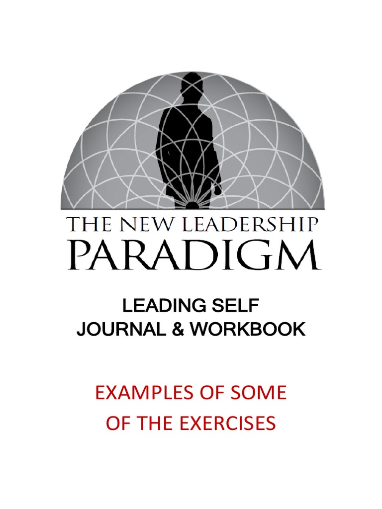 Leading Self Journal Workbook Sample | PDF | Leadership | Evolution