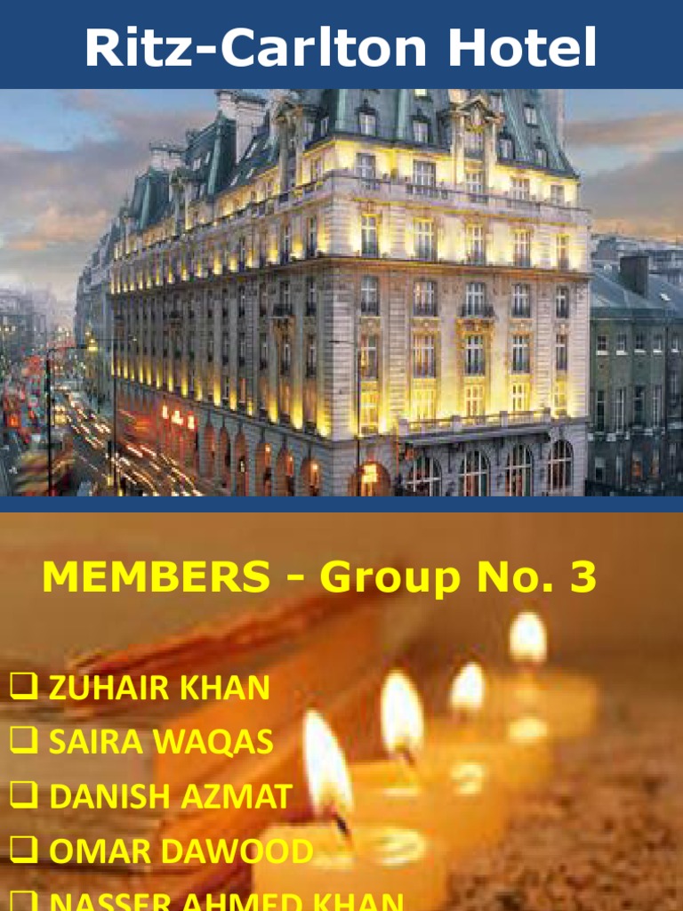 Ritz Carlton Hotel Final | PDF | Organizational Culture | Job Satisfaction