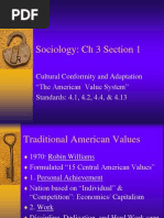 Core American Values by Robin Williams | PDF | Sociology | Culture Of ...