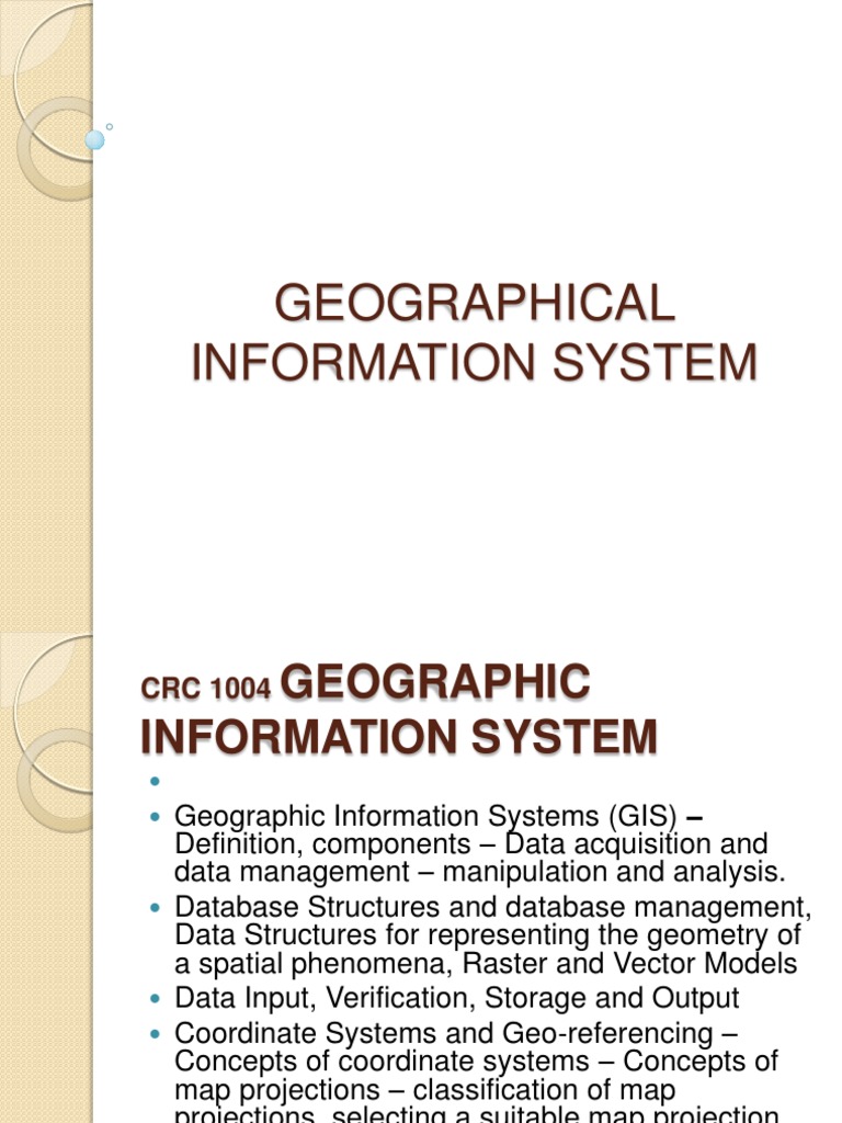 Introduction To GIS | PDF | Geographic Information System | Spatial Analysis