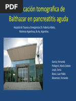 Criterios de Balthazar y Ranson en PA | PDF