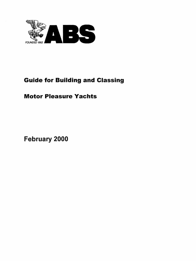 Abs Constction | PDF | Strength Of Materials | Hull (Watercraft)