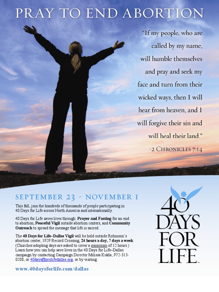 40 Days For Life-Dallas 2009 Bilingual | PDF | Hogar y jardín | Estilo ...