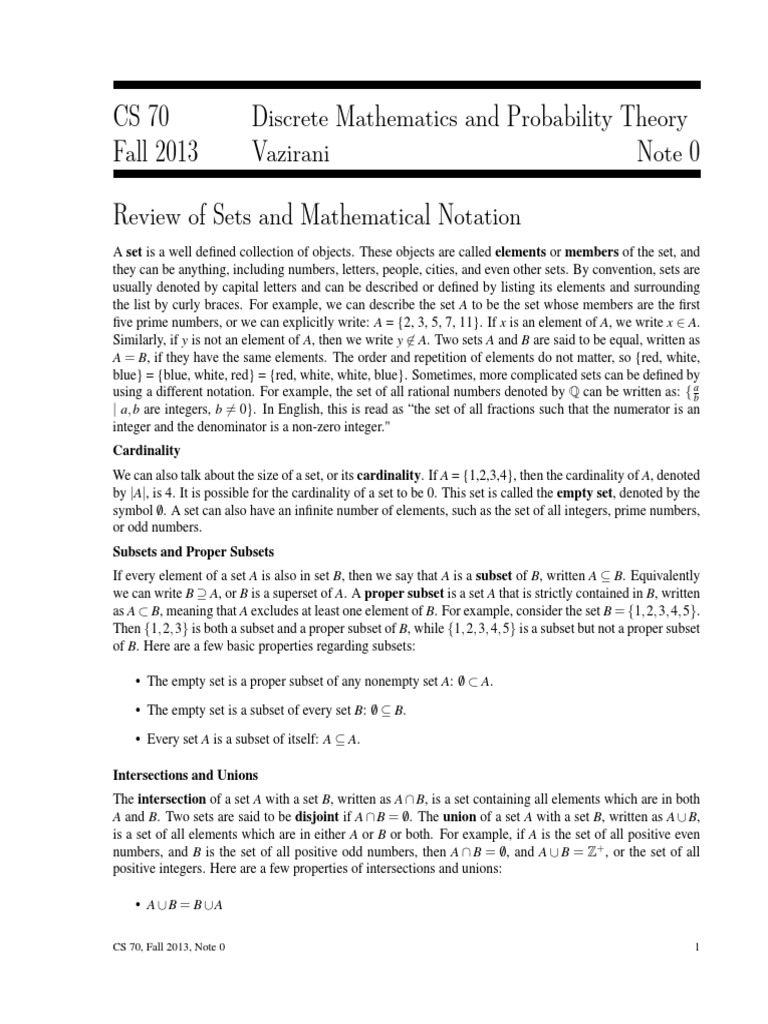 Discrete Math and Probability Theory | PDF | Mathematical Proof | Theorem