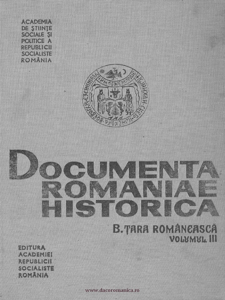 Documenta Romaniae Historica 1526-1535 | PDF