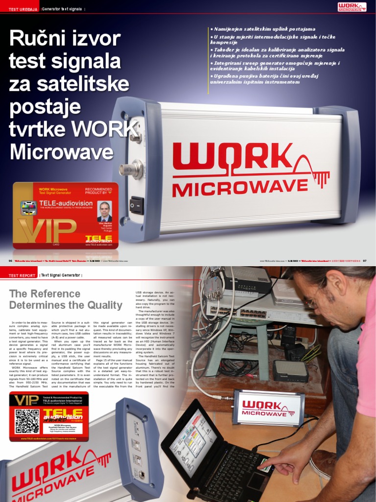 Work Microwave | PDF | Software Defined Radio | Communications Satellite
