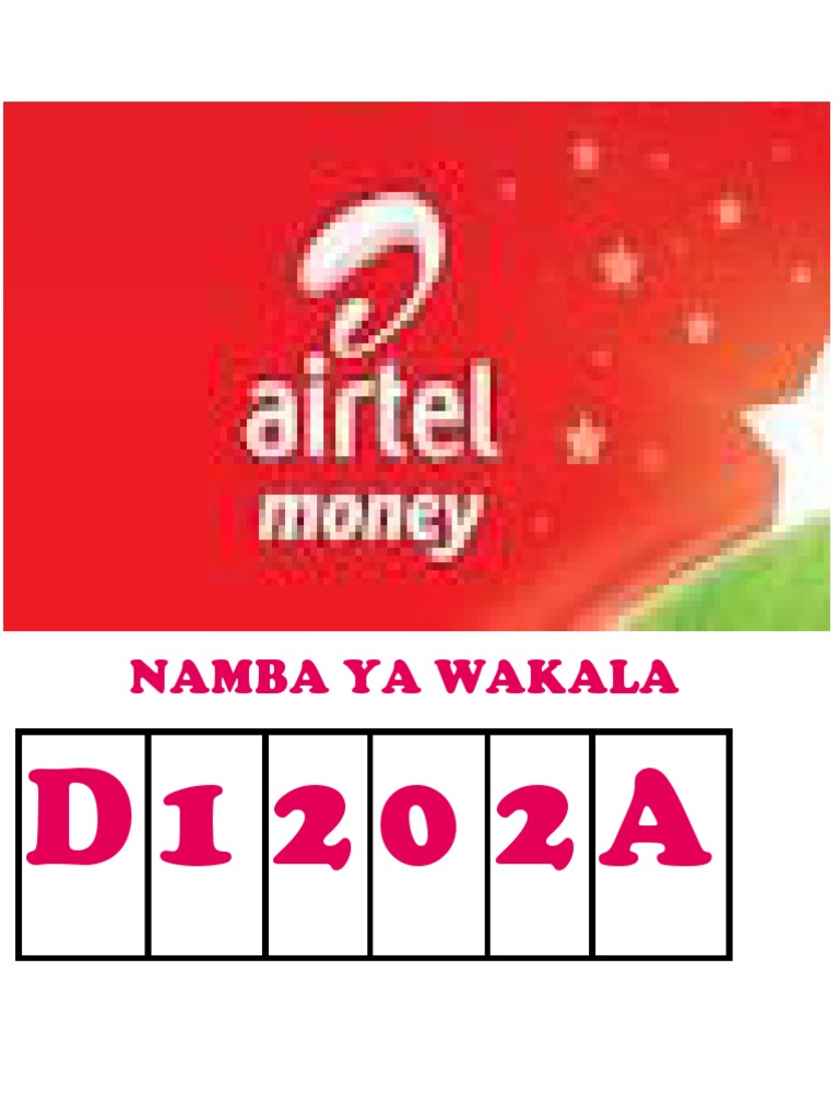 Namba Ya Wakala Airtel | PDF