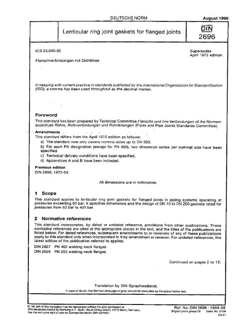 Din 2696-1999 PDF | PDF