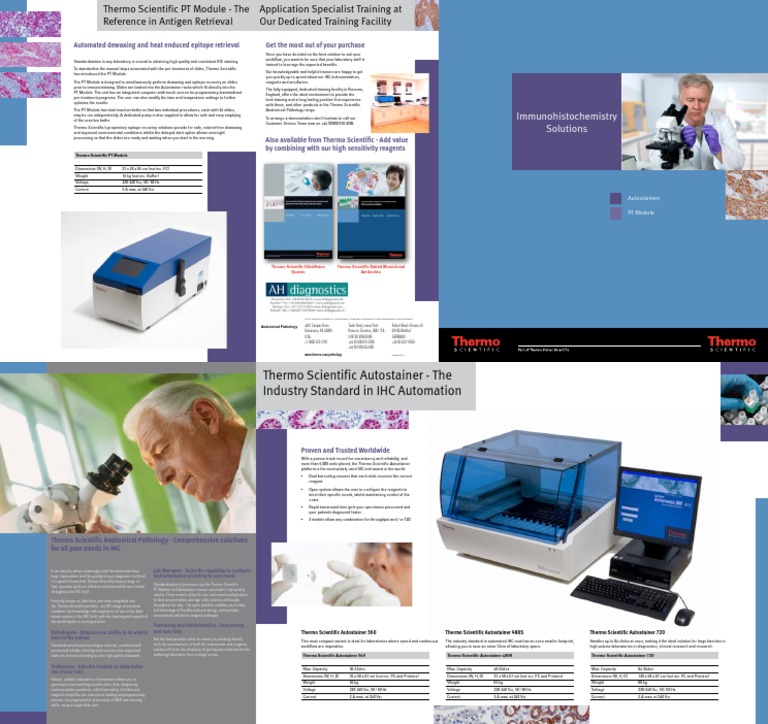 Thermo - Autostainer | PDF | Immunostaining | Pathology
