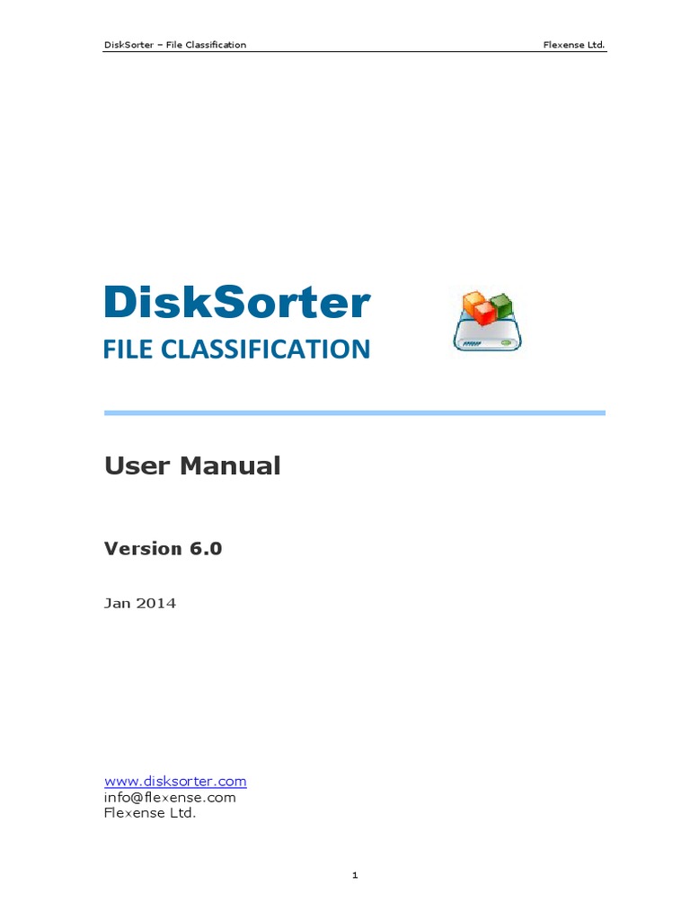 DiskSorter File Classification | PDF | Operating System Technology | Computer File