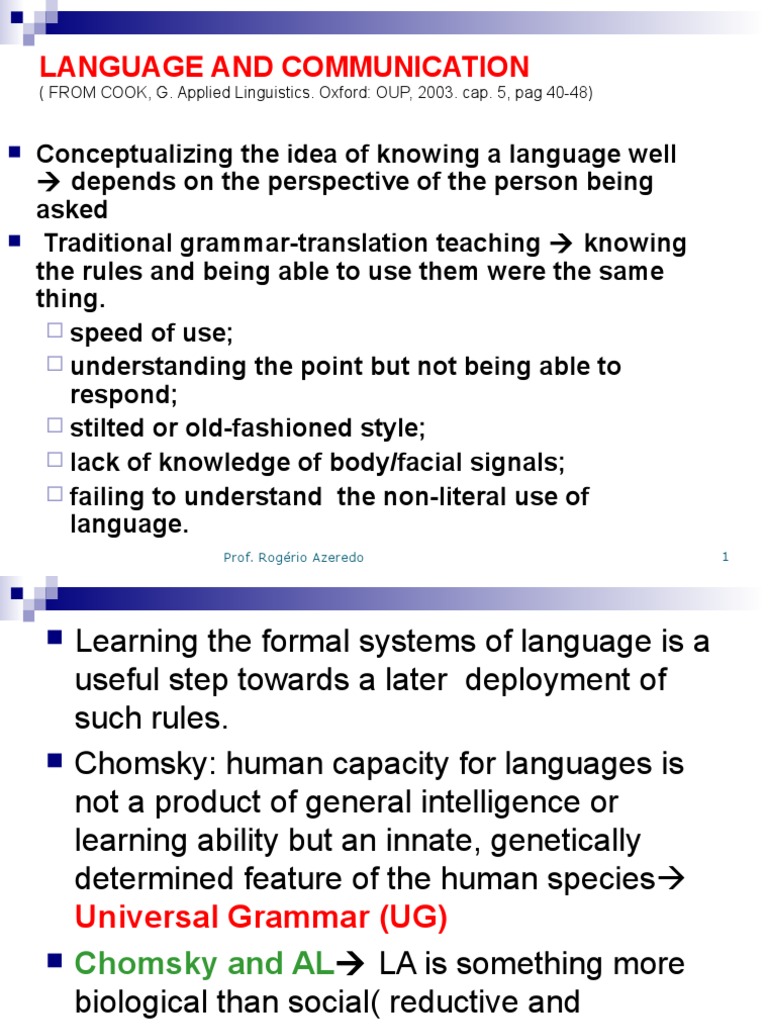 Communicative Competence | PDF | Linguistics | Neuropsychological ...