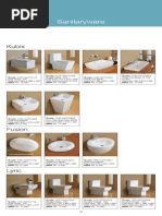 Jaquar Sanitary Ware Catalog | PDF | Plumbing | Water